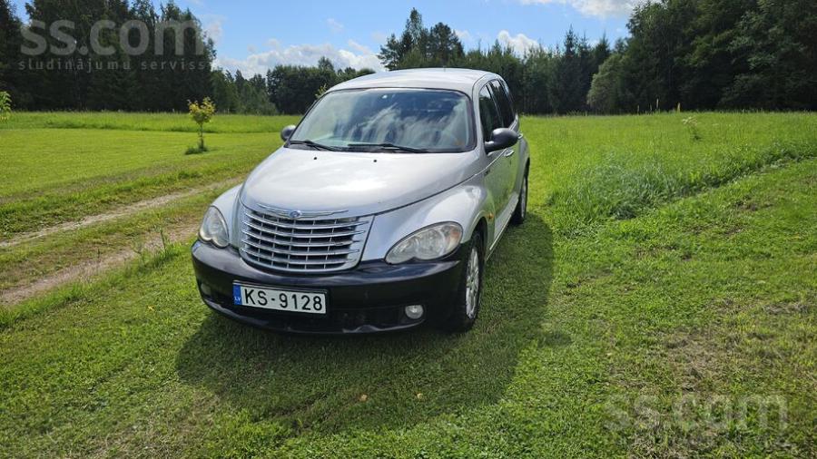Grey Chrysler PT Cruiser 2006 in Riga, with an engine capacity of 2.20 L and mileage of 289 thousand km for 1900 €, photo 1 on AUTOMOTO.COM.LV