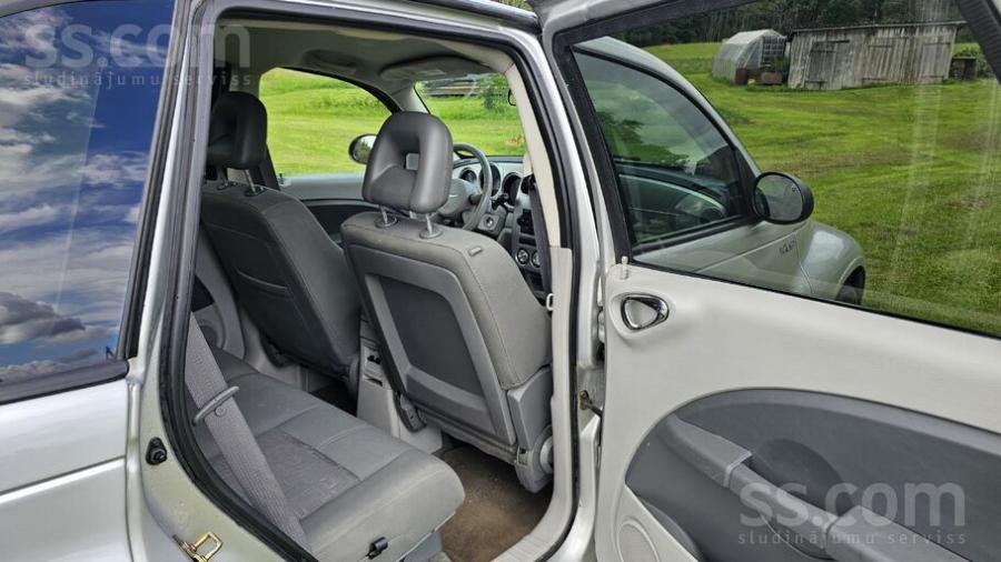 Grey Chrysler PT Cruiser 2006 in Riga, with an engine capacity of 2.20 L and mileage of 289 thousand km for 1900 €, photo 10 on AUTOMOTO.COM.LV