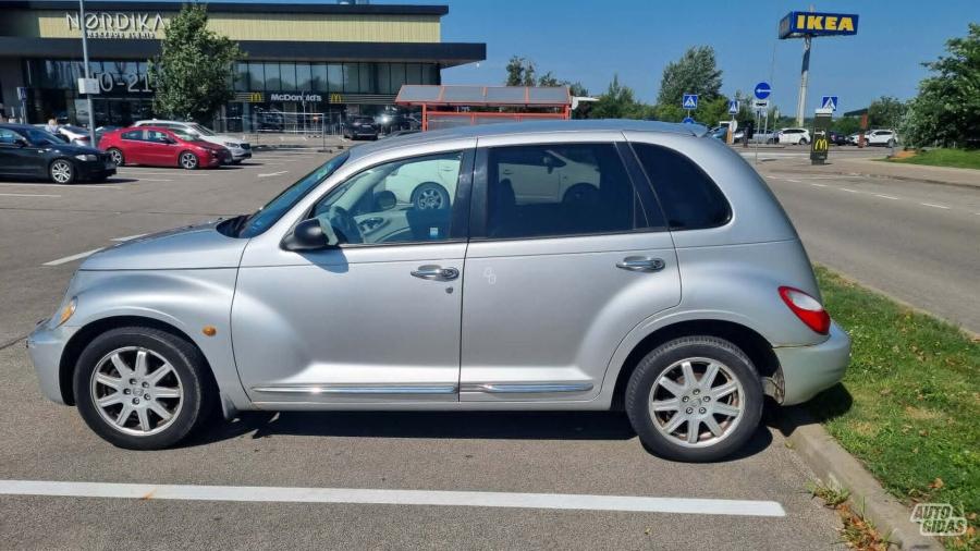 Grey Chrysler PT Cruiser 2008 in Vilnius, with an engine capacity of 2.40 L and mileage of 124 thousand km for 990 €, photo 3 on AUTOMOTO.COM.LV