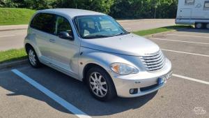 Grey Chrysler PT Cruiser 2008 in Vilnius, with an engine capacity of 2.40 L and mileage of 124 thousand km for 990 €, photo 8 on AUTOMOTO.COM.LV