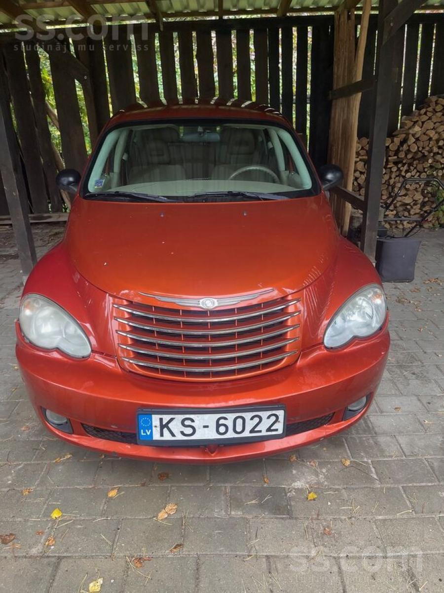 Oranžs Chrysler PT Cruiser 2007 Rīga, ar dzinēja tilpumu 2.40 L un nobraukumu 122 tūkst. km par 2900 €, foto 1 vietnē AUTOMOTO.COM.LV