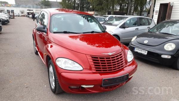 Chrysler PT Cruiser 2005 Rīga vietnē Sarkans Chrysler PT Cruiser 2005 Rīga, ar dzinēja tilpumu 2.40 L un nobraukumu 201 tūkst. km par 2400 €, foto 3 vietnē AUTOMOTO.COM.LV