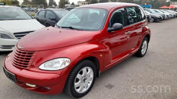 Chrysler PT Cruiser 2005 Rīga vietnē Sarkans Chrysler PT Cruiser 2005 Rīga, ar dzinēja tilpumu 2.40 L un nobraukumu 201 tūkst. km par 2400 €, foto 5 vietnē AUTOMOTO.COM.LV