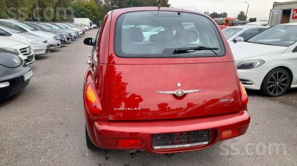 Chrysler PT Cruiser 2005 Rīga vietnē Sarkans Chrysler PT Cruiser 2005 Rīga, ar dzinēja tilpumu 2.40 L un nobraukumu 201 tūkst. km par 2400 €, foto 8 vietnē AUTOMOTO.COM.LV