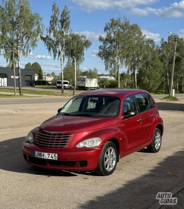 Sarkans Chrysler PT Cruiser 2006 Viļņa, ar dzinēja tilpumu 2.10 L un nobraukumu 213 tūkst. km par 900 €, foto 1 vietnē AUTOMOTO.COM.LV