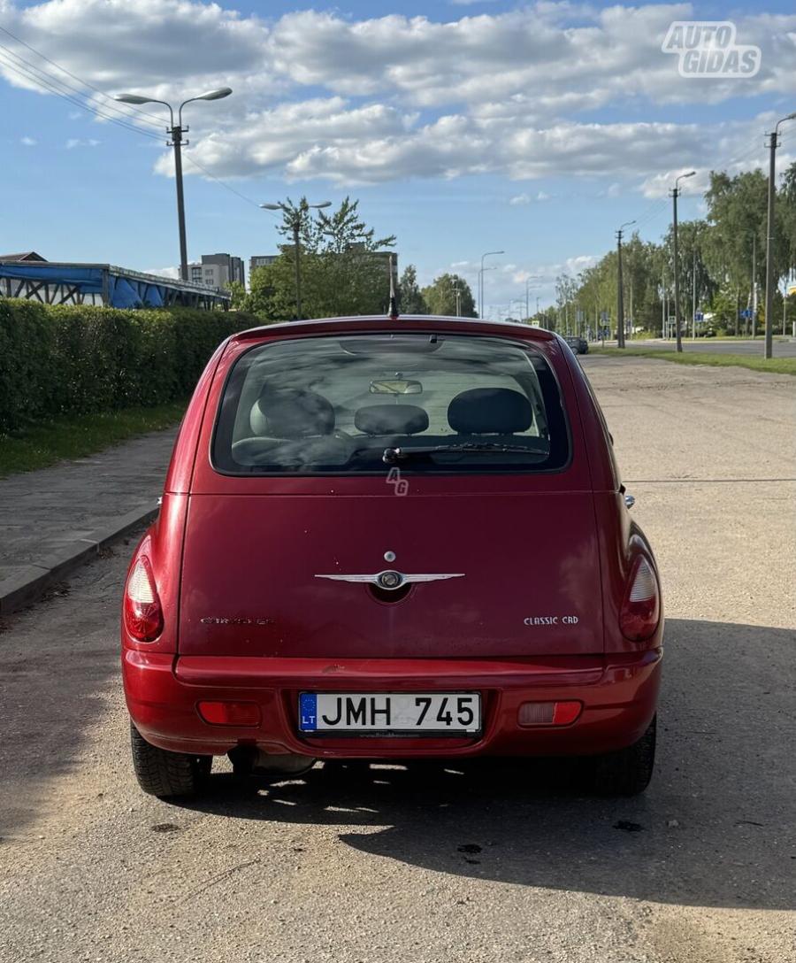 Sarkans Chrysler PT Cruiser 2006 Viļņa, ar dzinēja tilpumu 2.10 L un nobraukumu 213 tūkst. km par 900 €, foto 6 vietnē AUTOMOTO.COM.LV