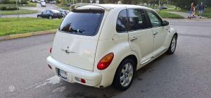 White Chrysler PT Cruiser 2002 in Vilnius, with an engine capacity of 2.40 L and mileage of 190 thousand km for 590 €, photo 3 on AUTOMOTO.COM.LV