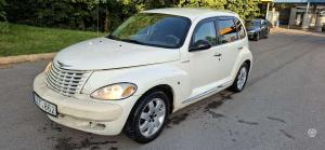 White Chrysler PT Cruiser 2002 in Vilnius, with an engine capacity of 2.40 L and mileage of 190 thousand km for 590 €, photo 4 on AUTOMOTO.COM.LV