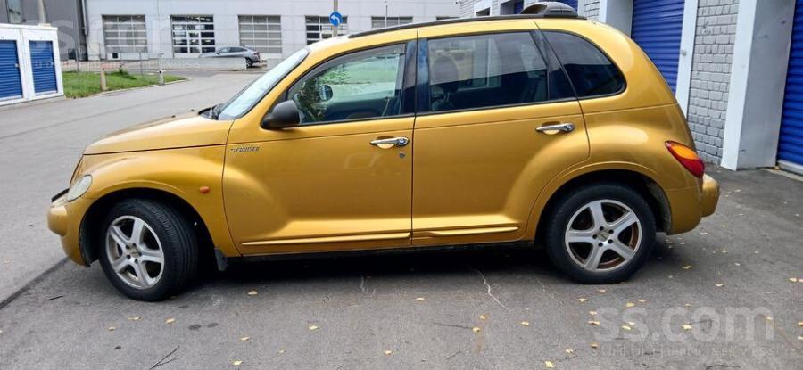 Dzeltens Chrysler PT Cruiser 2003 Rīga, ar dzinēja tilpumu 2.00 L un nobraukumu 183 tūkst. km par 950 €, foto 1 vietnē AUTOMOTO.COM.LV