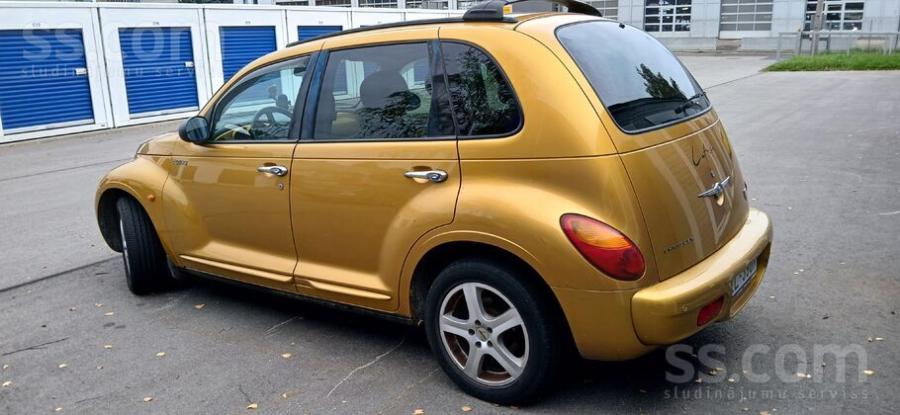 Dzeltens Chrysler PT Cruiser 2003 Rīga, ar dzinēja tilpumu 2.00 L un nobraukumu 183 tūkst. km par 950 €, foto 3 vietnē AUTOMOTO.COM.LV