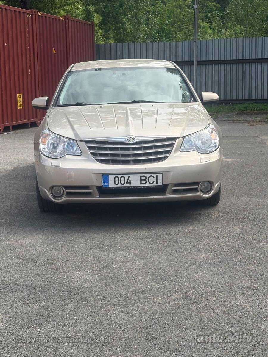 Smilšu krāsa Chrysler Sebring 2010 Tallina, ar dzinēja tilpumu 2.70 L un nobraukumu 175 tūkst. km par 800 €, foto 1 vietnē AUTOMOTO.COM.LV