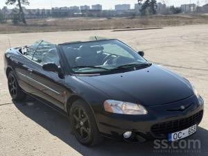Black Chrysler Sebring 2002 in Liepaja, with an engine capacity of 2.70 L and mileage of 183 thousand km for 1295 €, photo 4 on AUTOMOTO.COM.LV