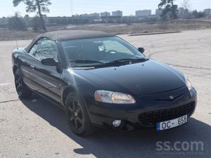 Black Chrysler Sebring 2002 in Liepaja, with an engine capacity of 2.70 L and mileage of 183 thousand km for 1295 €, photo 13 on AUTOMOTO.COM.LV