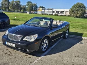 Black Chrysler Sebring 2008 in Riga, with an engine capacity of 2.70 L and mileage of 134 thousand km for 4500 €, photo  on AUTOMOTO.COM.LV