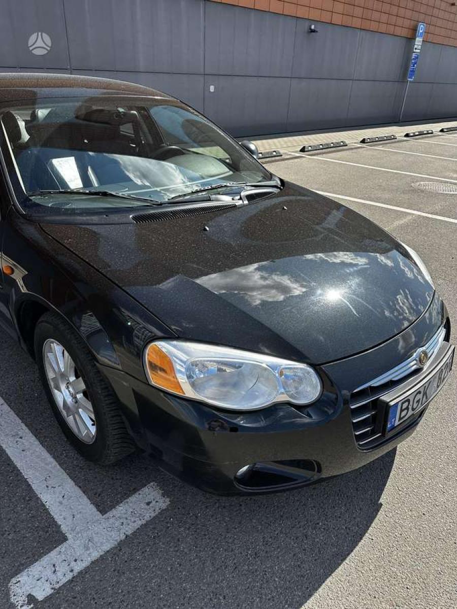 Melns Chrysler Sebring 2006 Viļņa, ar dzinēja tilpumu 2.74 L un nobraukumu 71 tūkst. km par 2500 €, foto 29 vietnē AUTOMOTO.COM.LV