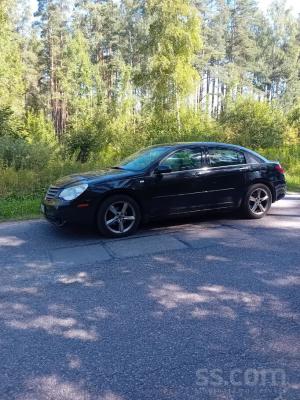 Black Chrysler Sebring 2007 in Riga, with an engine capacity of 2.00 L and mileage of 237 thousand km for 1650 €, photo  on AUTOMOTO.COM.LV
