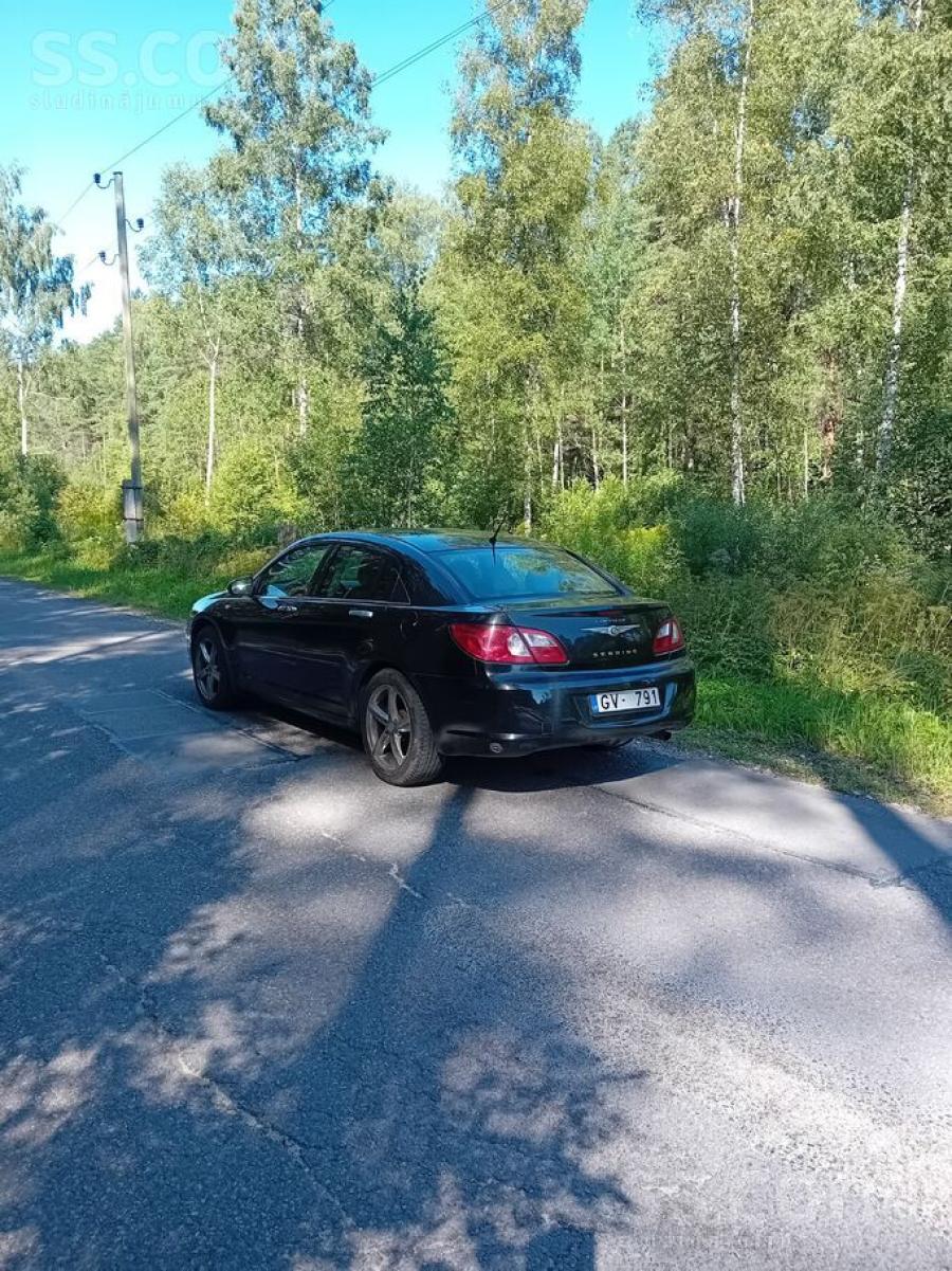 Melns Chrysler Sebring 2007 Rīga, ar dzinēja tilpumu 2.00 L un nobraukumu 237 tūkst. km par 1650 €, foto 3 vietnē AUTOMOTO.COM.LV