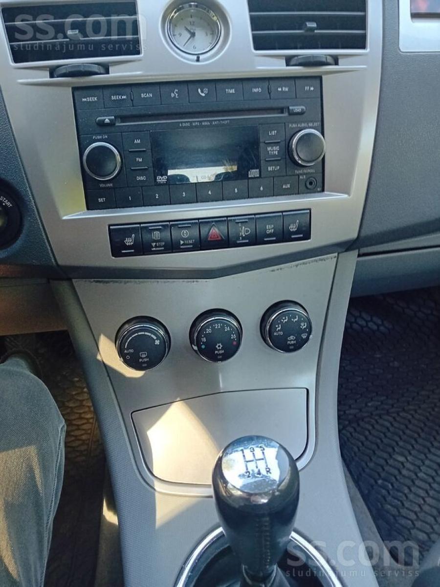 Melns Chrysler Sebring 2007 Rīga, ar dzinēja tilpumu 2.00 L un nobraukumu 237 tūkst. km par 1650 €, foto 10 vietnē AUTOMOTO.COM.LV