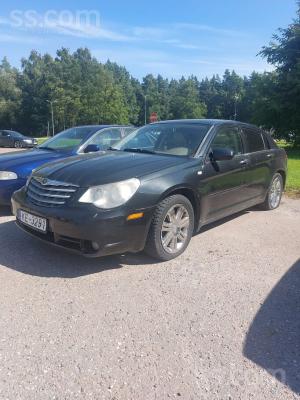 Black Chrysler Sebring 2007 in Riga, with an engine capacity of 2.40 L and mileage of 325 thousand km for 950 €, photo  on AUTOMOTO.COM.LV