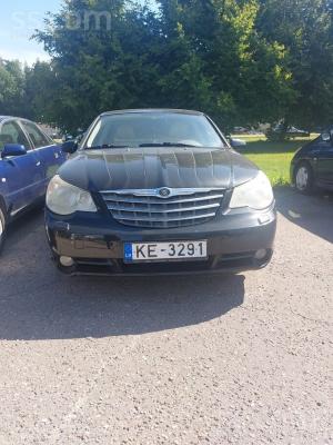 Black Chrysler Sebring 2007 in Riga, with an engine capacity of 2.40 L and mileage of 325 thousand km for 950 €, photo 3 on AUTOMOTO.COM.LV