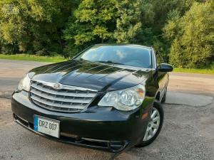 Melns Chrysler Sebring 2008 Prienai, ar dzinēja tilpumu 2.40 L un nobraukumu 179 tūkst. km par 1650 €, foto  vietnē AUTOMOTO.COM.LV