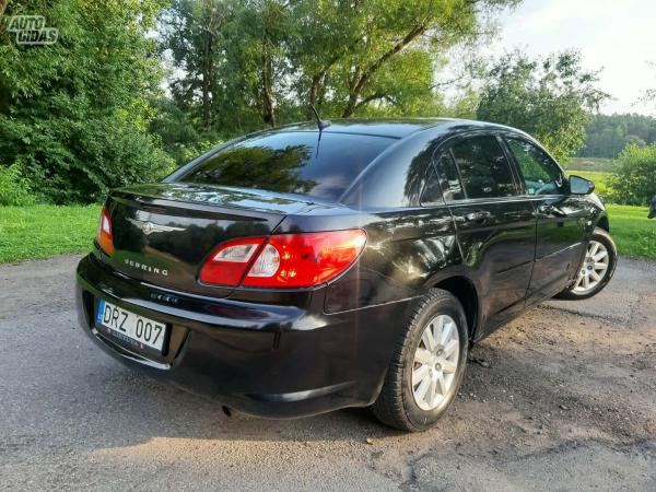 Melns Chrysler Sebring 2008 Prienai, ar dzinēja tilpumu 2.40 L un nobraukumu 179 tūkst. km par 1650 €, foto 4 vietnē AUTOMOTO.COM.LV