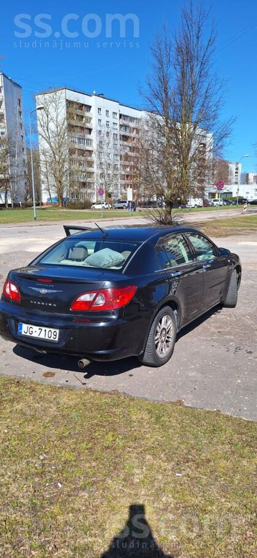Melns Chrysler Sebring 2009 Rīga, ar dzinēja tilpumu 2.40 L un nobraukumu 153 tūkst. km par 1500 €, foto 8 vietnē AUTOMOTO.COM.LV