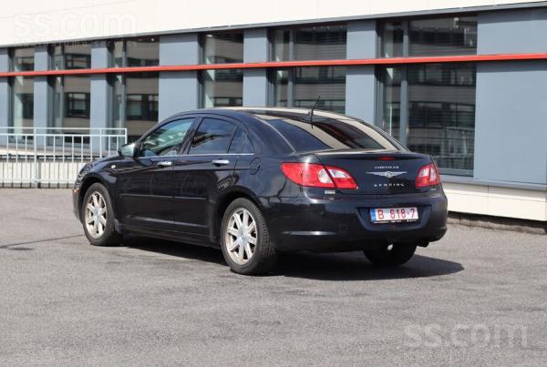 Melns Chrysler Sebring 2010 Rīga, ar dzinēja tilpumu 2.70 L un nobraukumu 118 tūkst. km par 2580 €, foto 4 vietnē AUTOMOTO.COM.LV
