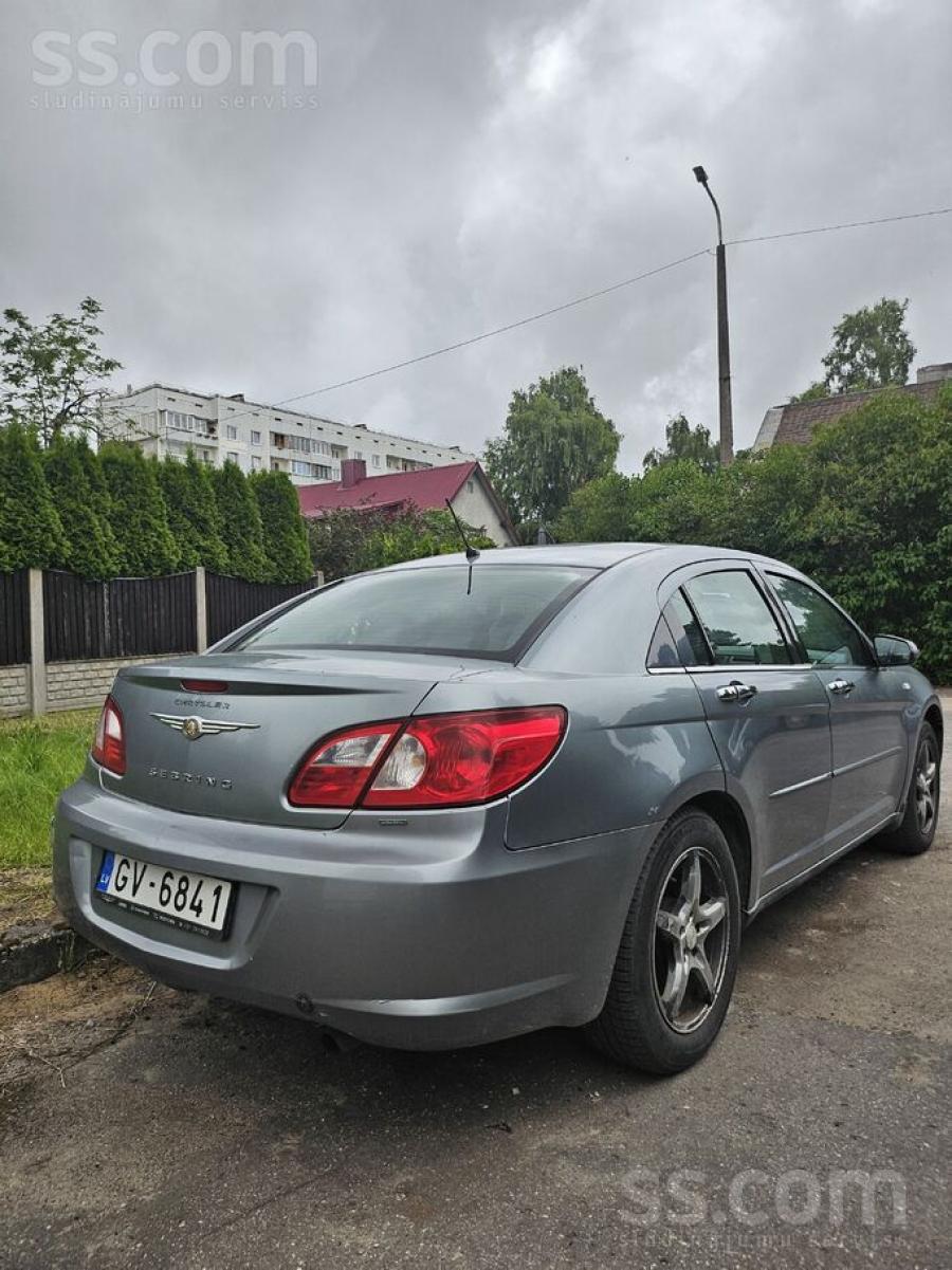 Zils Chrysler Sebring 2007 Rīga, ar dzinēja tilpumu 2.40 L un nobraukumu 292 tūkst. km par 4599 €, foto 7 vietnē AUTOMOTO.COM.LV