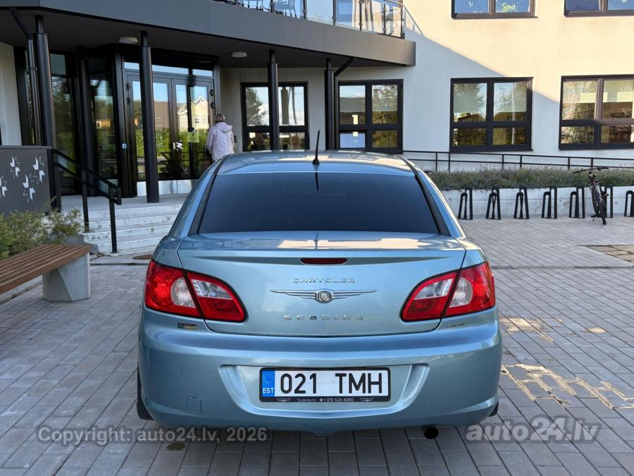 Blue Chrysler Sebring 2010 in Rapla, with an engine capacity of 2.70 L and mileage of 76 thousand km for 2200 €, photo 9 on AUTOMOTO.COM.LV