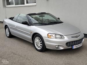 Pelēks Chrysler Sebring 2001 Jonava, ar dzinēja tilpumu 2.70 L un nobraukumu 131 tūkst. km par 2990 €, foto 15 vietnē AUTOMOTO.COM.LV