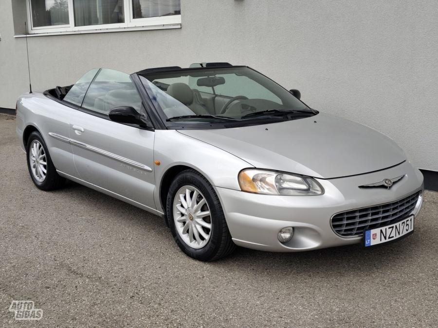 Pelēks Chrysler Sebring 2001 Jonava, ar dzinēja tilpumu 2.70 L un nobraukumu 131 tūkst. km par 2990 €, foto 15 vietnē AUTOMOTO.COM.LV