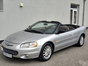 Pelēks Chrysler Sebring 2001 Jonava, ar dzinēja tilpumu 2.70 L un nobraukumu 131 tūkst. km par 2990 €, foto 16 vietnē AUTOMOTO.COM.LV