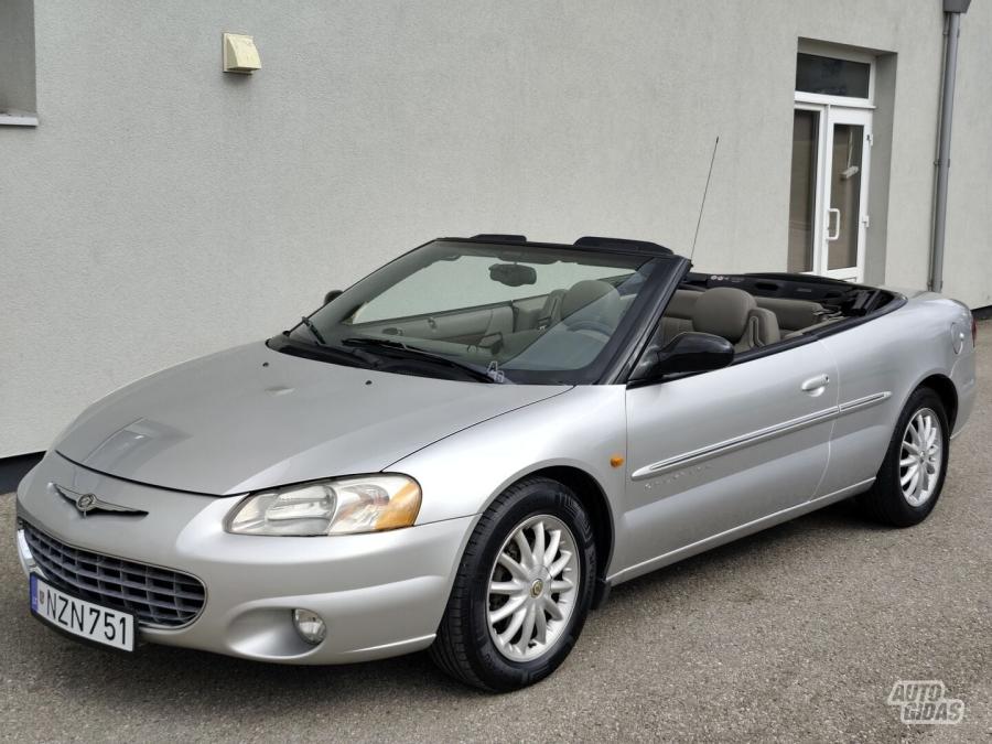 Pelēks Chrysler Sebring 2001 Jonava, ar dzinēja tilpumu 2.70 L un nobraukumu 131 tūkst. km par 2990 €, foto 16 vietnē AUTOMOTO.COM.LV