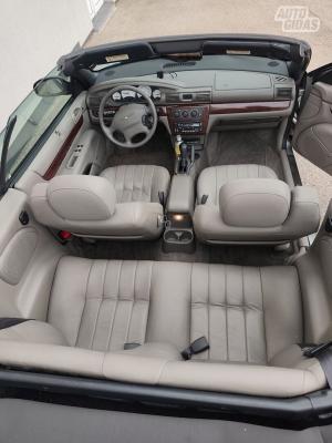 Pelēks Chrysler Sebring 2001 Jonava, ar dzinēja tilpumu 2.70 L un nobraukumu 131 tūkst. km par 2990 €, foto 22 vietnē AUTOMOTO.COM.LV