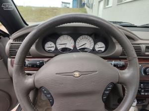 Pelēks Chrysler Sebring 2001 Jonava, ar dzinēja tilpumu 2.70 L un nobraukumu 131 tūkst. km par 2990 €, foto 27 vietnē AUTOMOTO.COM.LV