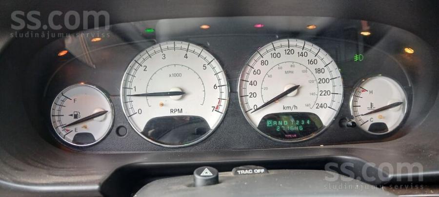 Pelēks Chrysler Sebring 2005 Preiļi, ar dzinēja tilpumu 2.70 L un nobraukumu 272 tūkst. km par 300 €, foto 10 vietnē AUTOMOTO.COM.LV