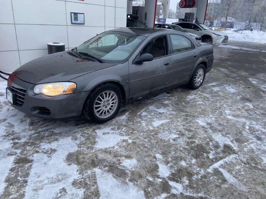 Grey Chrysler Sebring 2006 in Kaunas, with an engine capacity of 2.43 L and mileage of 187 thousand km for 1250 €, photo 2 on AUTOMOTO.COM.LV