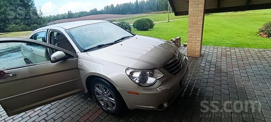 Pelēks Chrysler Sebring 2008 Dobele, ar dzinēja tilpumu 2.40 L un nobraukumu 100 tūkst. km par 2000 €, foto 1 vietnē AUTOMOTO.COM.LV
