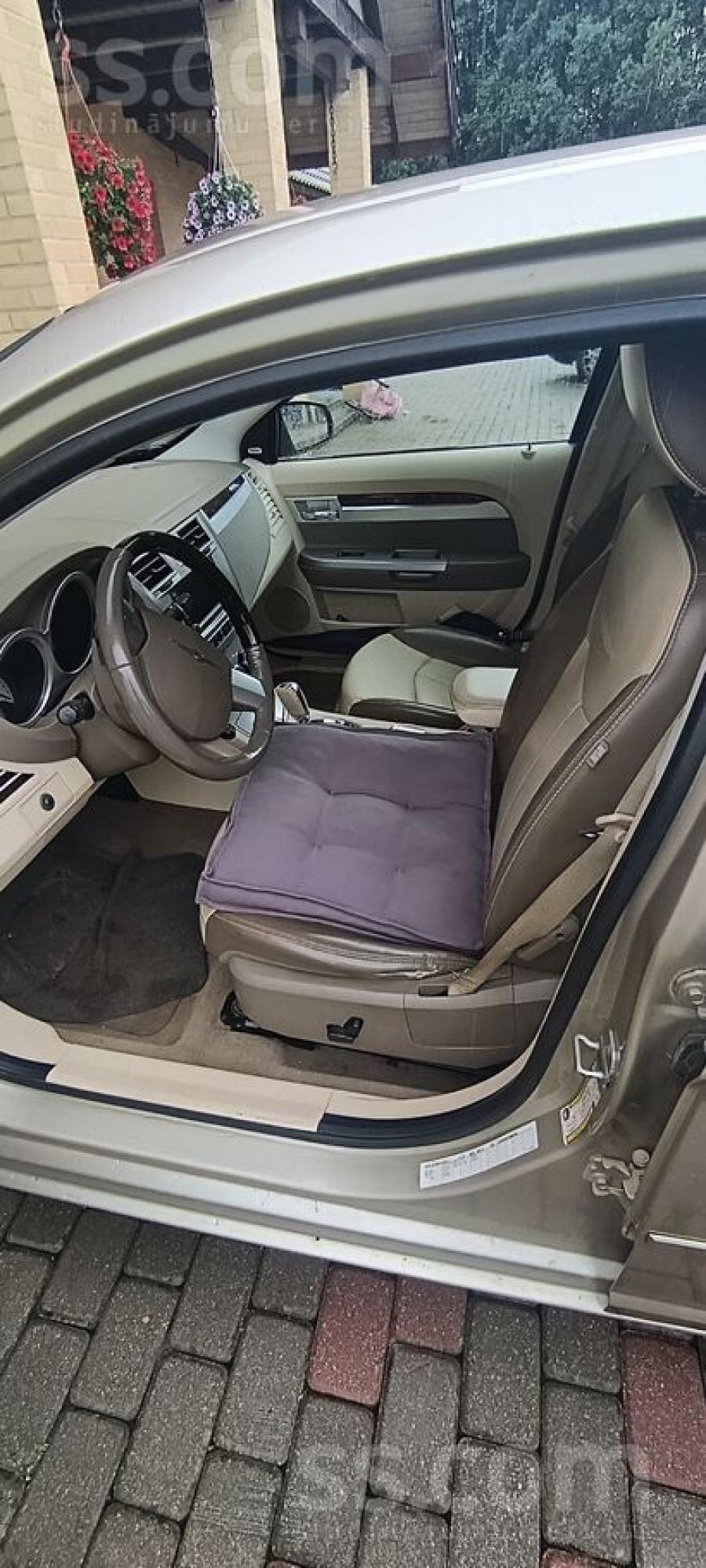 Pelēks Chrysler Sebring 2008 Dobele, ar dzinēja tilpumu 2.40 L un nobraukumu 100 tūkst. km par 2000 €, foto 7 vietnē AUTOMOTO.COM.LV