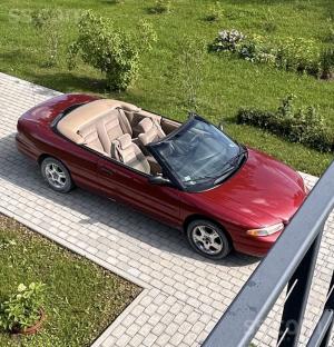 Sarkans Chrysler Sebring 1996 Balvi, ar dzinēja tilpumu 2.50 L un nobraukumu 285 tūkst. km par 975 €, foto 3 vietnē AUTOMOTO.COM.LV