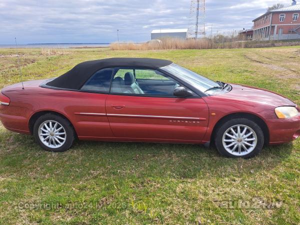 Red Chrysler Sebring 2001 in Mustvee, with an engine capacity of 2.70 L and mileage of 219 thousand km for 3950 €, photo 5 on AUTOMOTO.COM.LV