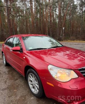 Sarkans Chrysler Sebring 2007 Jūrmala, ar dzinēja tilpumu 2.40 L un nobraukumu 248 tūkst. km par 2600 €, foto 11 vietnē AUTOMOTO.COM.LV