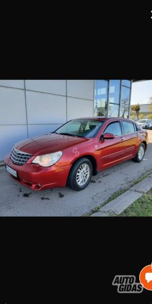 Sarkans Chrysler Sebring 2009 Šauļi, ar dzinēja tilpumu 2.00 L un nobraukumu 230 tūkst. km par 1500 €, foto  vietnē AUTOMOTO.COM.LV