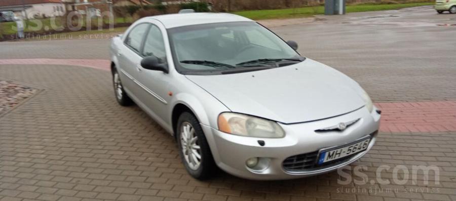 Chrysler Sebring 2002 Bauska, ar dzinēja tilpumu 2.70 L un nobraukumu 217 tūkst. km par 1250 €, foto 5 vietnē AUTOMOTO.COM.LV