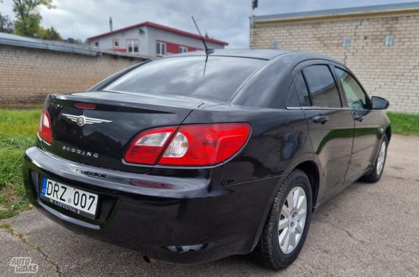 Chrysler Sebring 2008 Prienai, ar dzinēja tilpumu 2.40 L un nobraukumu 180 tūkst. km par 1420 €, foto 5 vietnē AUTOMOTO.COM.LV