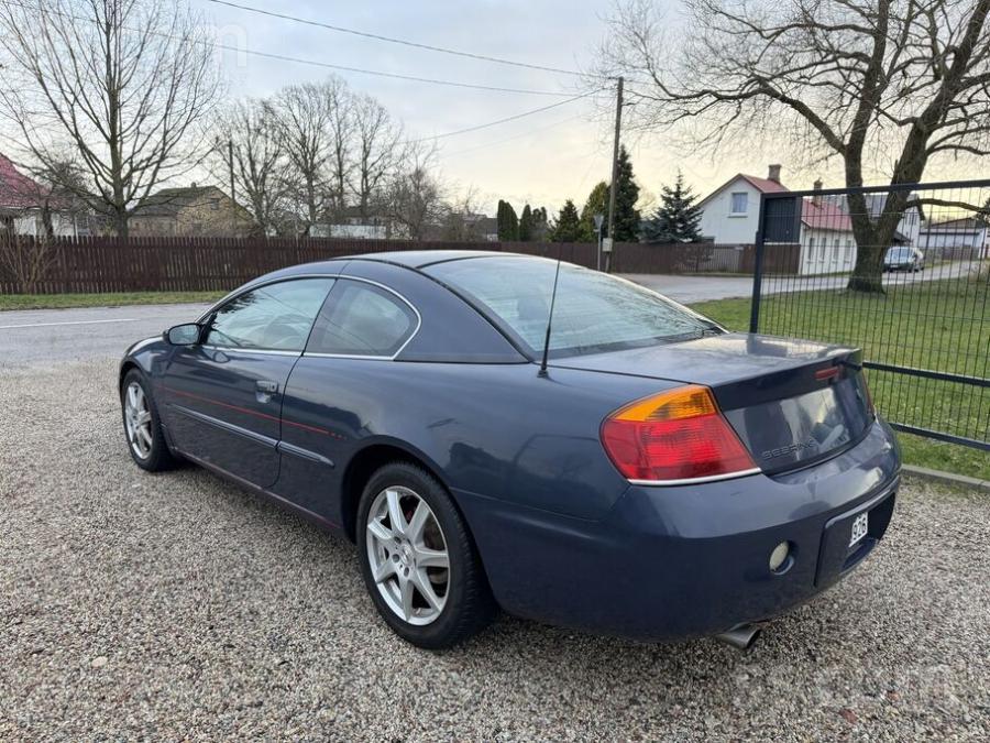 Violet Chrysler Sebring 2000 in Ventspils, with an engine capacity of 3.00 L and mileage of 140 thousand km for 1800 €, photo 5 on AUTOMOTO.COM.LV