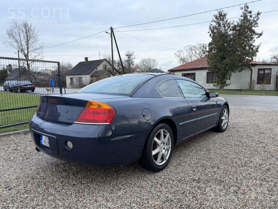 Violet Chrysler Sebring 2000 in Ventspils, with an engine capacity of 3.00 L and mileage of 140 thousand km for 1800 €, photo 7 on AUTOMOTO.COM.LV