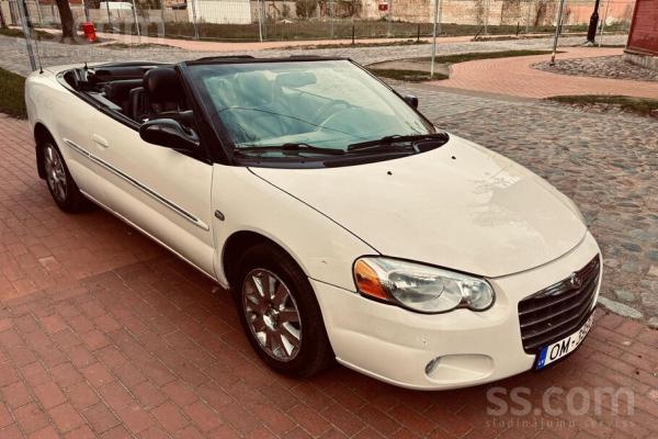 Balts Chrysler Sebring 2004 Rīga, ar dzinēja tilpumu 2.70 L un nobraukumu 74 tūkst. km par 3355 €, foto 2 vietnē AUTOMOTO.COM.LV