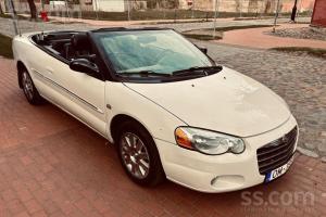 White Chrysler Sebring 2004 in Riga, with an engine capacity of 2.70 L and mileage of 74 thousand km for 3355 €, photo 3 on AUTOMOTO.COM.LV